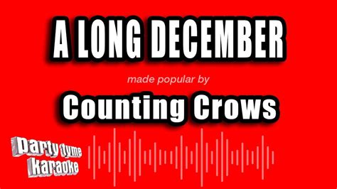 Image result for Counting Crows a Long December