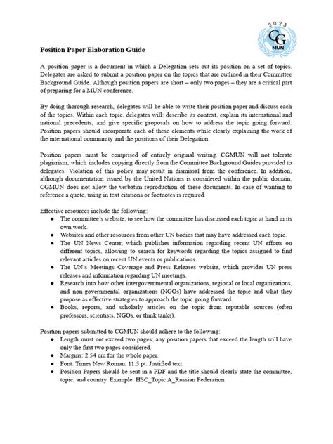 Image result for Examples of a Abstract of a Position Paper