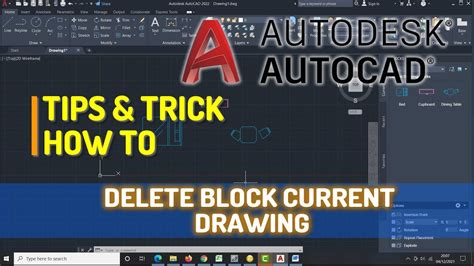Image result for AutoCAD How to Delete Blocks