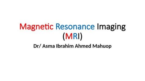 Image result for Components of MRI
