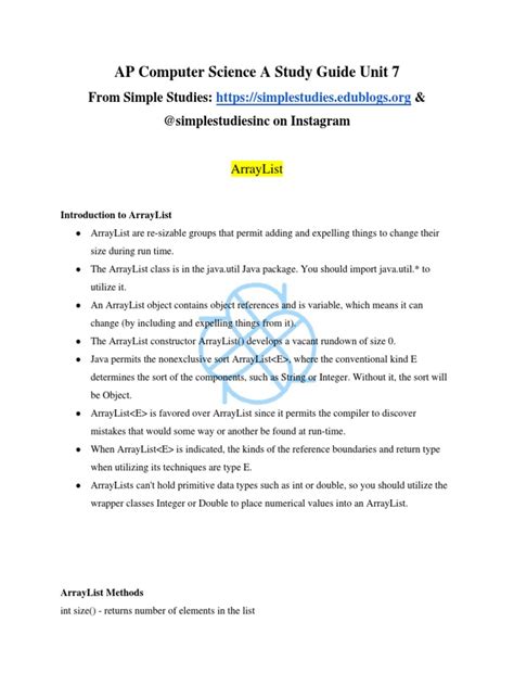 Image result for Computer Science Study Sheet