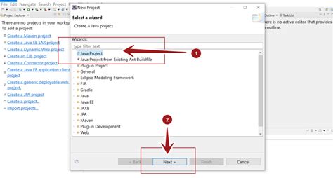 Image result for Create a New Java Project