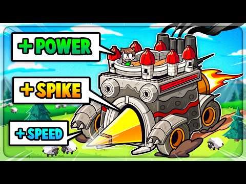 Upgrading a castle to destroy everything