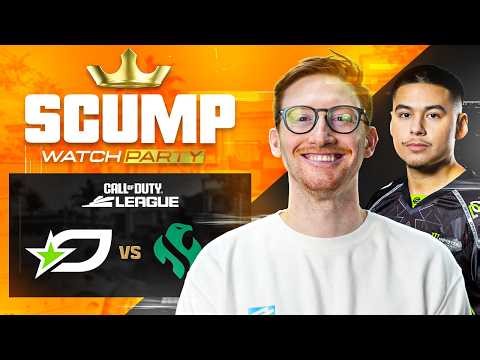 OpTic TEXAS vs RIYADH FALCONS!! SCUMP WATCH PARTY - CDL MAJOR 2 QUALIFIERS WEEK 6