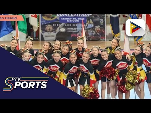 University of Asia and the Pacific Firestarters, kampeon sa WNCAA Season 56 cheerleading at...