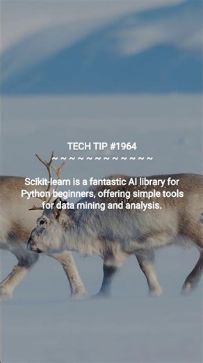 Best AI Library for Python Beginners? | 2026-01-08 | #Shorts #TechTips #webdevelopmenttips