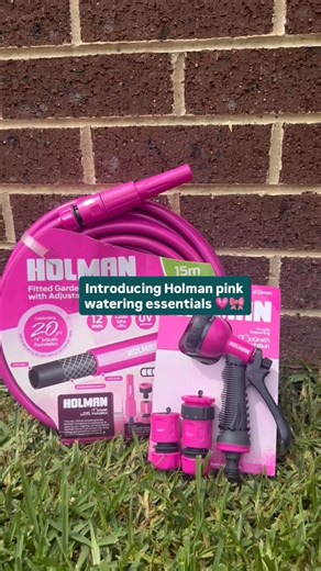 Bunnings Warehouse on Instagram: "Brighten up your garden with pink watering products from @HolmanGarden 🌸🎀 Every purchase from the range helps support the @mcgrathfoundation 💗 Shop in store or online via the link in bio ⬆️ #Pink #Garden"
