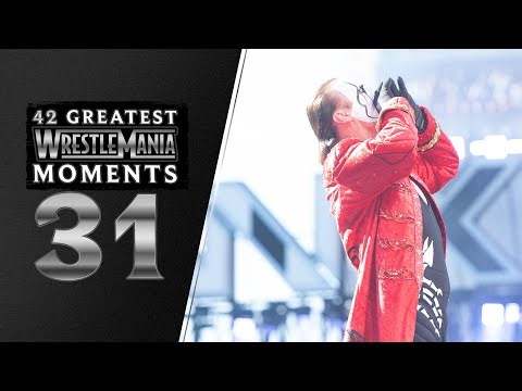 Sting makes his WrestleMania debut | WrestleMania 31: 42 Greatest WrestleMania Moments