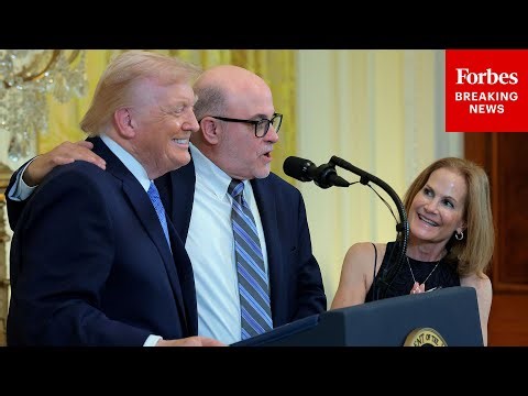 Mark Levin Praises 'Our First Jewish President' At Trump's White House Hanukkah Celebration