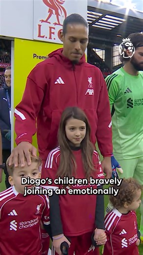 Emotional Tribute to Diogo Jota's Family as Liverpool and Wolves Meet