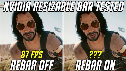 Nvidia Resizable BAR Benchmarked RTX 3080 & RTX 3090