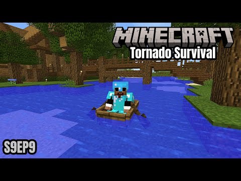 Minecraft Tornado Survival (Localized Weather Mod) S9Ep9: Bridge