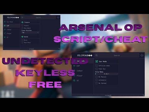 BEST ARSENAL SCRIPT UNDETECTED | No Key | AimBot | Triggerbot | Speed Hack