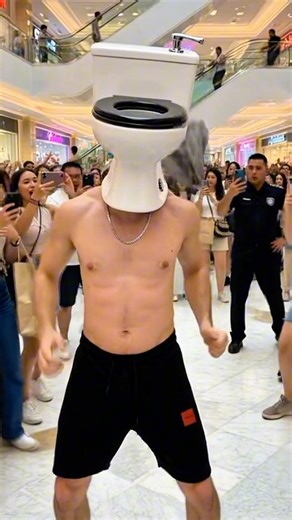 Now I’m TOILET HEAD in Public?! Skibidi Vibes 😭