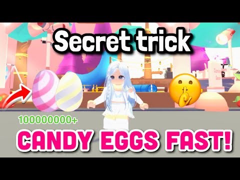 *HURRY* USE This Trick to get A Lot of CANDY EGGS in Adopt me Update!