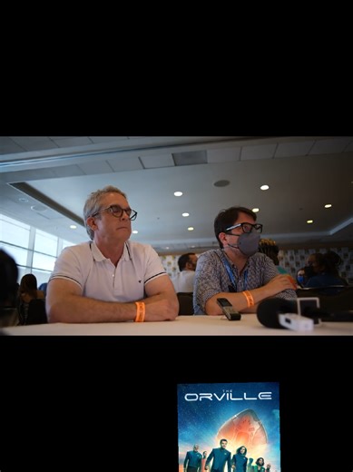 Our Comic Con interview with Brannon Braga & Tom Constantino of The Orville! They are past of the amazing creative team for the show as writers and producers! #theorville #brannonbraga #tomconstantino #totlb #interview