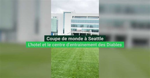 Visite du centre d'entrainement et de l'hotel des Diables Rouges à Seattle