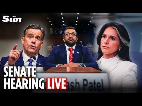 LIVE: FBI's Kash Patel & intelligence chiefs testify to Congress on Iran war