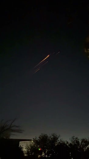 Meteors Streak Across the Night Sky and Disintegrate in the Atmosphere