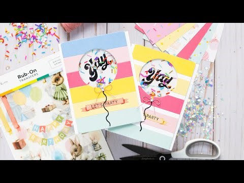 How to Make a Birthday Shaker Card | Easy & Colorful DIY Cardmaking Tutorial