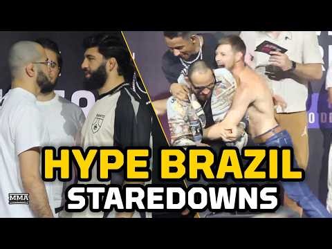 Hype Brazil Staredowns | Arman Tsarukyan vs. Muhammad Mokaev, Bryce Mitchell vs. Jean Silva, More