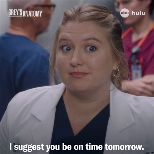 Tomorrow. 10/9c on ABC. Don't be late. | Grey's Anatomy