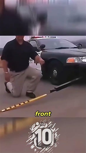 The Tire Killer Device That Ends Car Chases Instantly #shorts #police