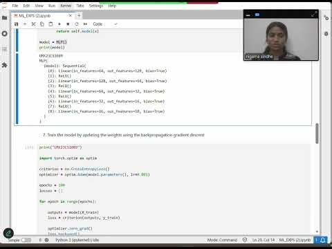 Multi-layer Perceptron, Machine Learning Techniques