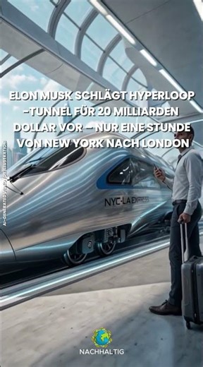 Musks 20-Milliarden-Hyperloop