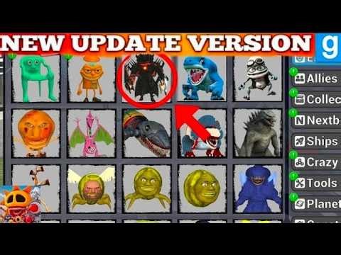 Sandbox in Space updated new hungry snake sea monster dinosaur hungry snake chasing nextbots