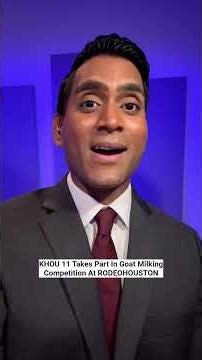 Goat milking contest at the rodeo