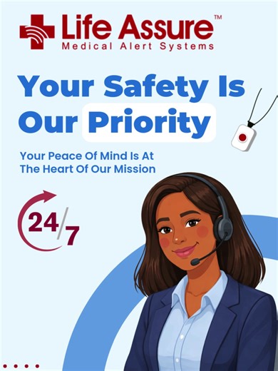 Your safety is our priority. With Life Assure Medical Alert Systems, help is always just a button away. Our reliable devices connect you instantly to trained operators who can send emergency assistance when you need it most. Enjoy peace of mind with comprehensive protection, fast response times, and support available 24/7. Stay safe, stay independent, and know that help is always within reach with Life Assure. #seniors #preventfalls #seniorcare #parents #seniorsafety