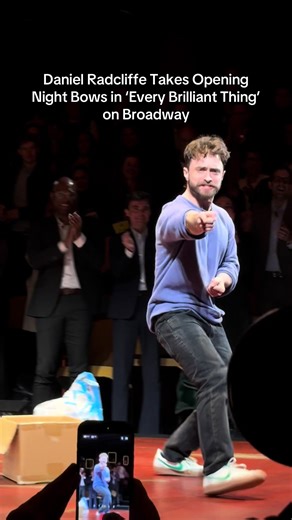 Daniel Radcliffe's Opening Night in Every Brilliant Thing