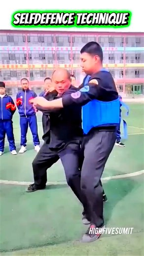 Learn Self Defense Elbow Deadly Knockout Kung Fu Move Easily ☯️💥#shorts #kungfu #martialarts