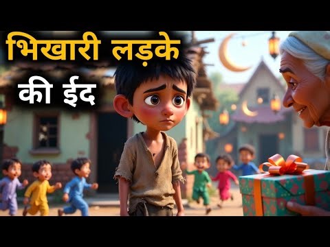 गरीब बच्चे की ईद 😢 | Heart Touching Eid Story | Emotional 3D Cartoon