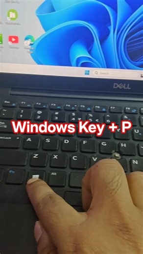 Computer Shortcut Windows 11 | Win + P #computer #windows11