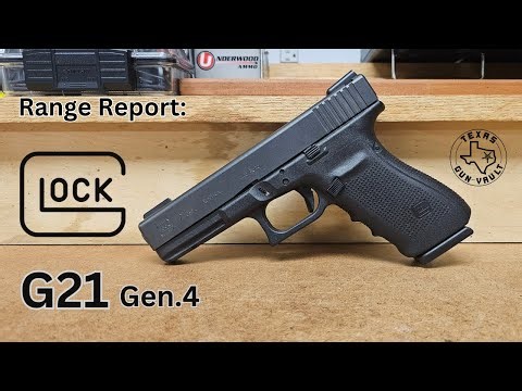 Range Report: Glock G21 Gen. 4 - Glock's large frame .45 ACP pistol