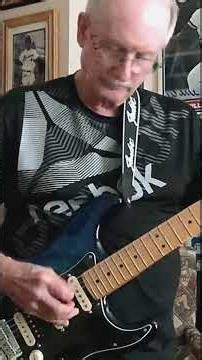 Stratocaster Blues Over Backing Track in Am - Part #1