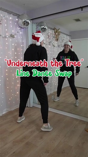 My first line dance swap, and it's a festive one! 🎄🤗 🎶: