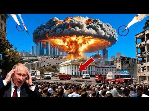 A huge explosion occurred in the center of Moscow, look what happened!