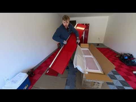 How To Assemble Husky Garage Cabinet | Freestanding Metal Husky Cabinet Installation Tutorial