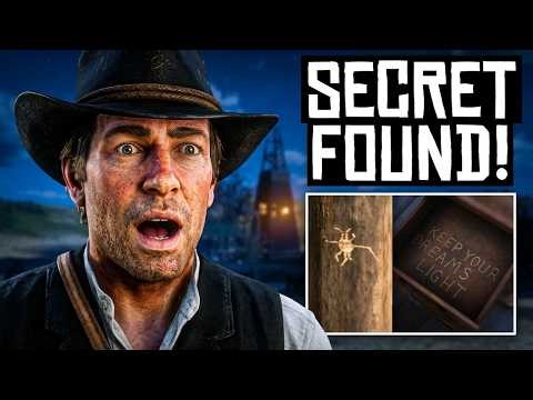 Secret New Clue Found At Corn Wall Factory! - Spider Web Mystery (RDR2)
