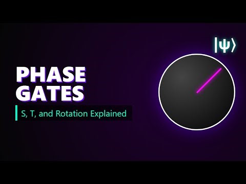 Phase Gates Explained: S, T, and Rotation Gates (Quantum Computing)