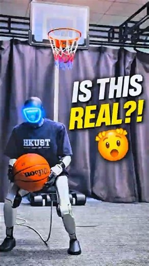 This Robot Plays Basketball Like a Human 😳 #shorts