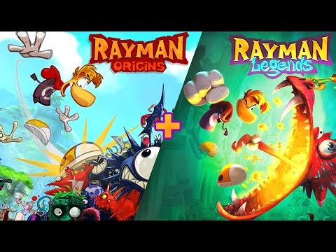 Rayman Origins + Legends - Full Game 100% Walkthrough
