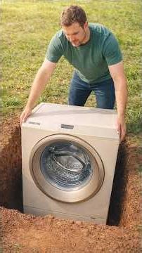 Drop an Old Washing Machine into a Hole — You’ll Be Amazed! Millions Don’t Know This!