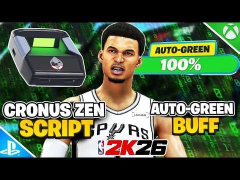 Best NBA 2K26 Cronus Zen Script For Auto-Greens (Setup Guide)
