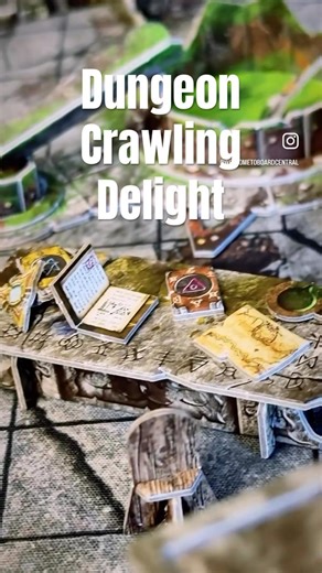 Dungeon crawling delight! @BattleSystems #boardgames #gaming #tabletop #rpg #adventure #dungeoncrawl