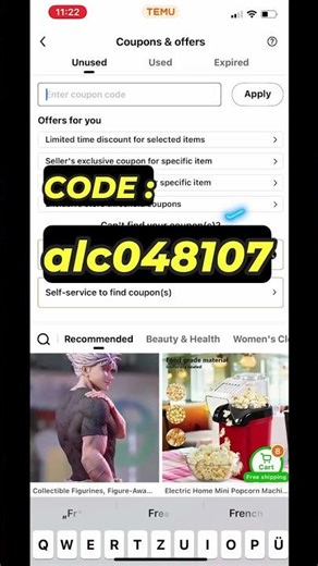 Temu coupon code 2026 & how to use it #temu #temucouponcode