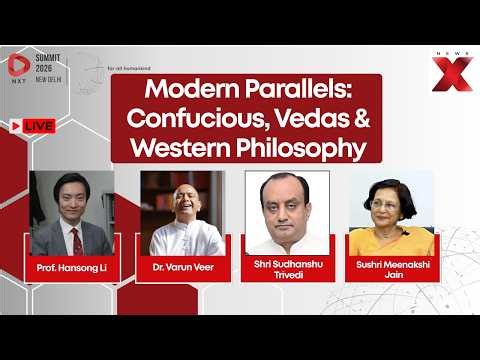 NXT in Philosophy LIVE: East vs West Philosophy? Experts Discuss Confucius, Vedas & Modern Ideas